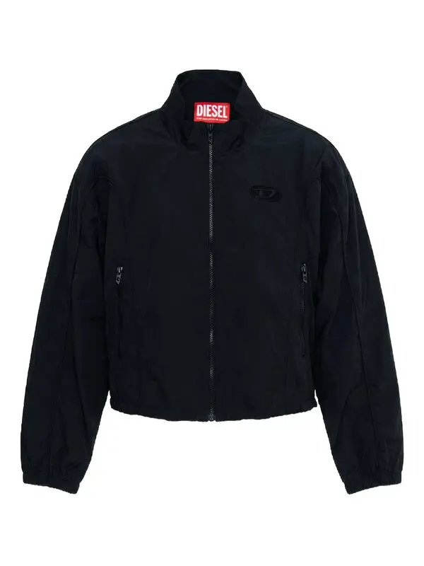 DIESEL® Logo Zip-up Jacket - Nero