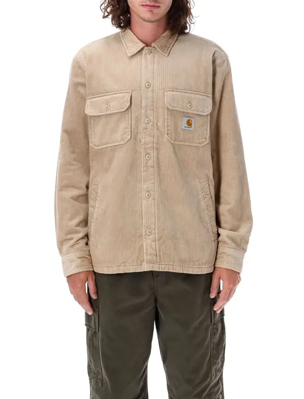 Carhartt Work In Progress Relaxed Fit Corduroy Shirt Jacket - Wall