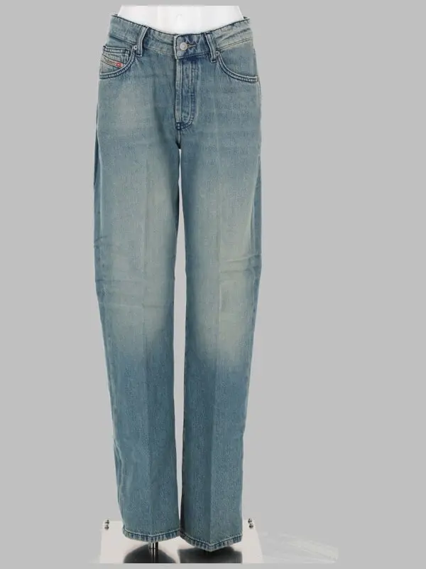 DIESEL® Straight Leg 100% Cotton Jeans