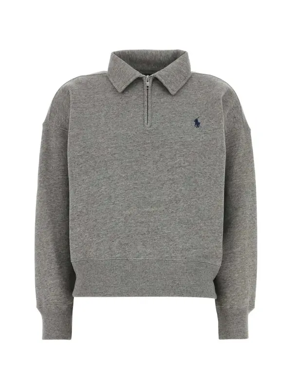 Polo Ralph Lauren Quarter-zip Pocket Sweater - Grigio