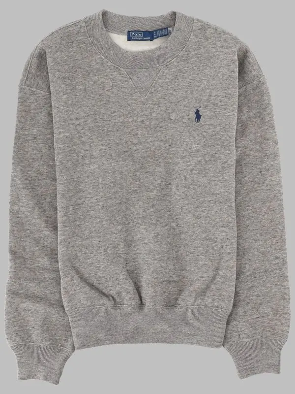 Polo Ralph Lauren Heather Crewneck Sweatshirt With Logo