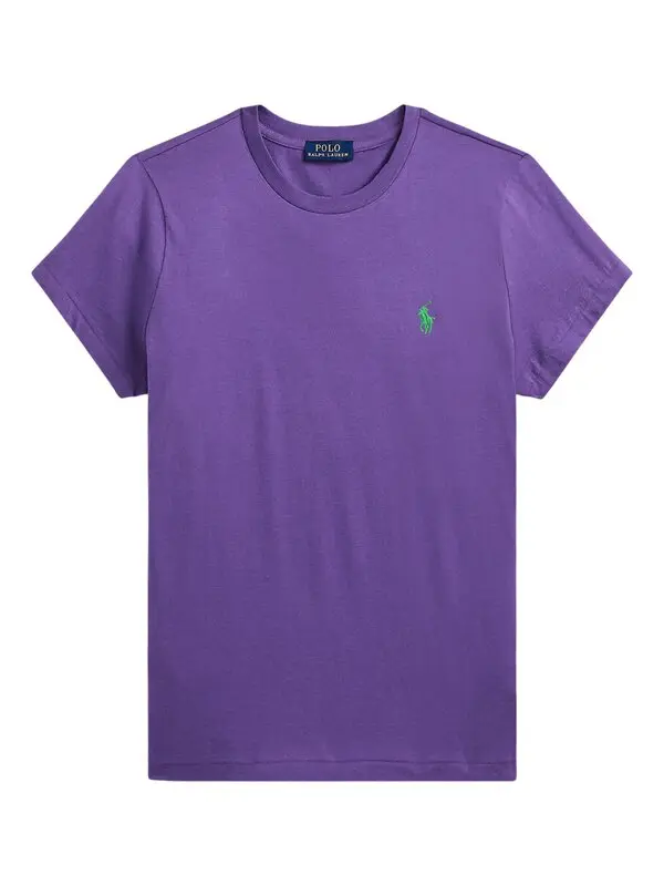 Ralph Lauren Classic Cotton Crewneck T-shirt - Violet