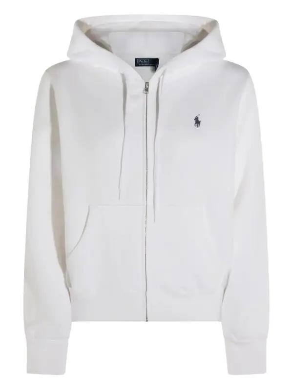 Polo Ralph Lauren Drawstring Hood Sweatshirt With Ribbed Cuffs Size