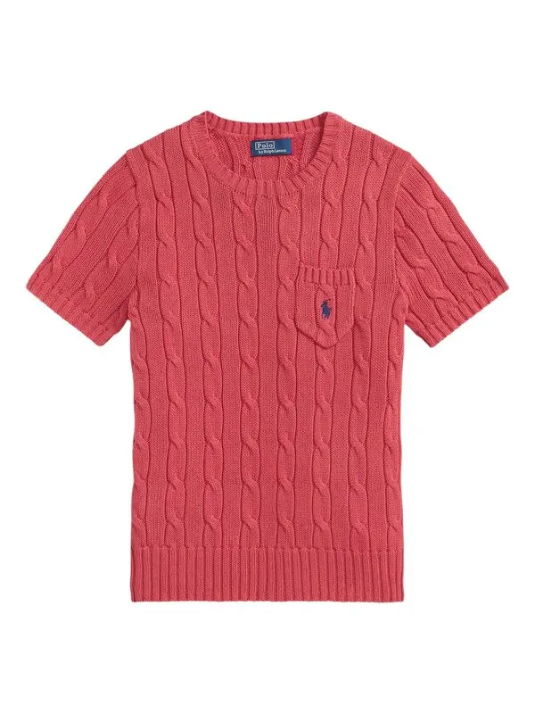 Polo Ralph Lauren Slim Fit Classic Short Sleeve Top - Red