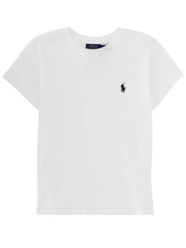 Polo Ralph Lauren Classic Logo Cotton T-shirt - White