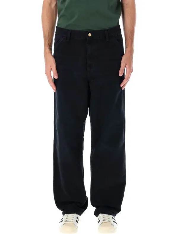 Carhartt Work In Progress Relaxed Straight-leg Pants - Black