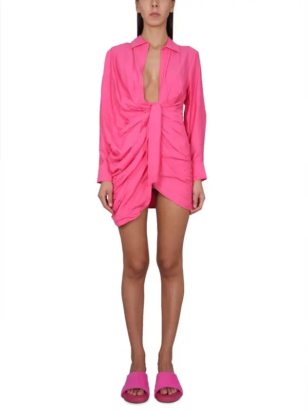Jacquemus La Robe Bahia Mini Dress - Pink