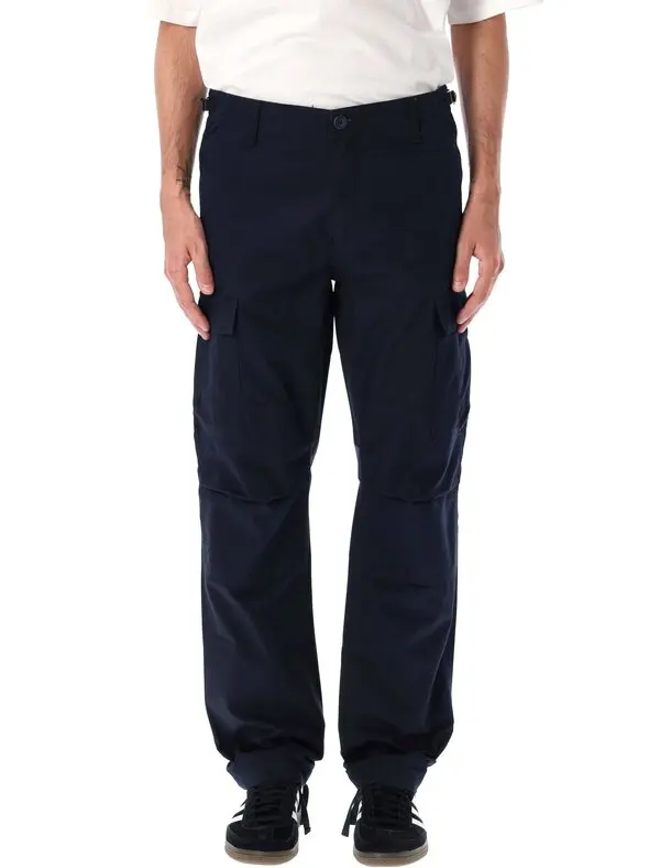 Carhartt Work In Progress Ripstop Slim Fit Cargo Pants - Blue