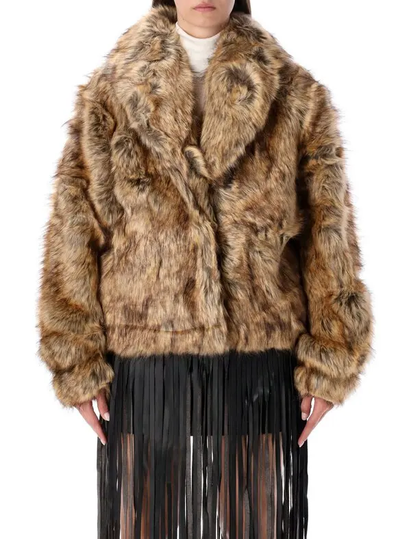 THE GARMENT Faux Fur Oversized Jacket