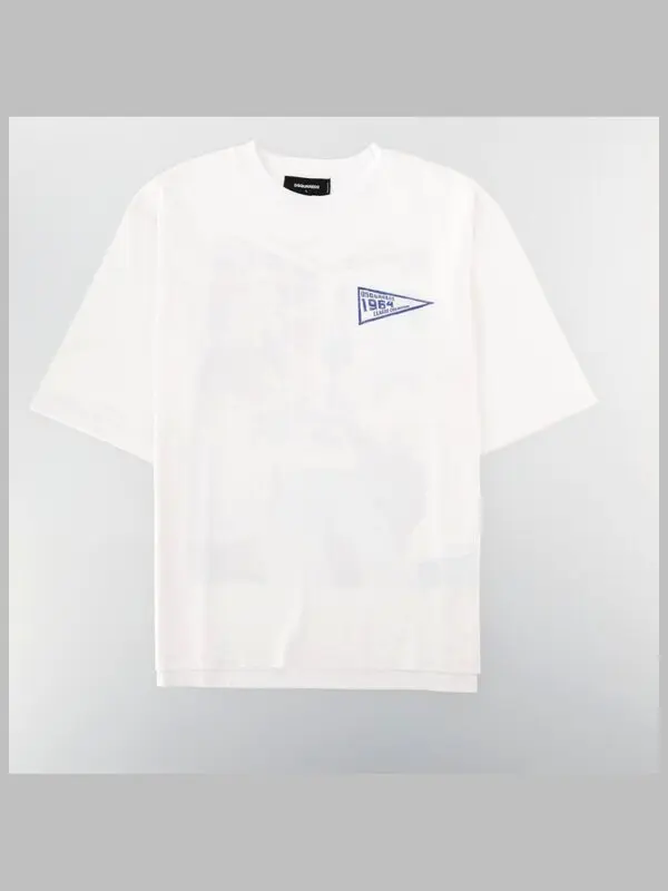 Dsquared2 Classic Mini Graphic T-shirt For Fw26 - White