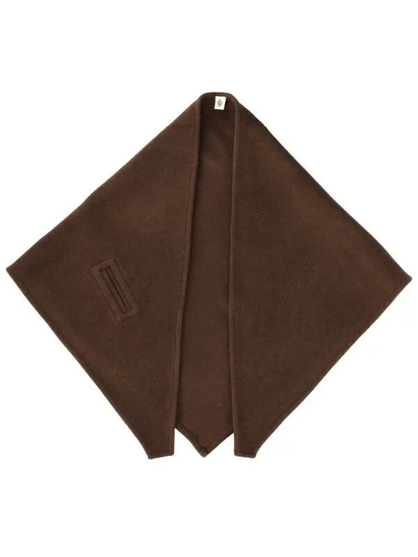THE GARMENT Wool Blend Cape Wrap - Brown