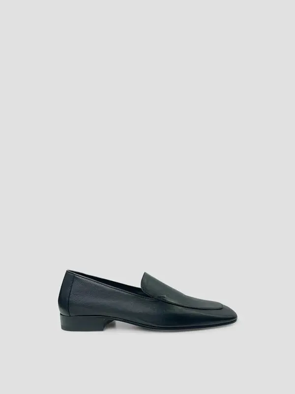 Dries Van Noten Leather Loafers - Black