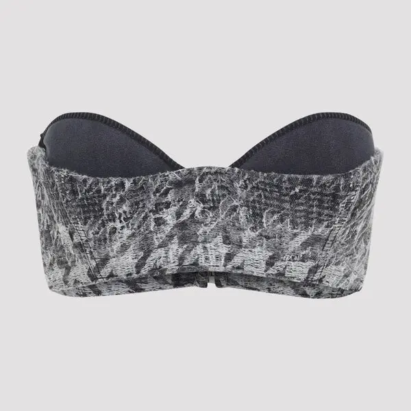 DIESEL® Textured Jacquard Bustier Top
