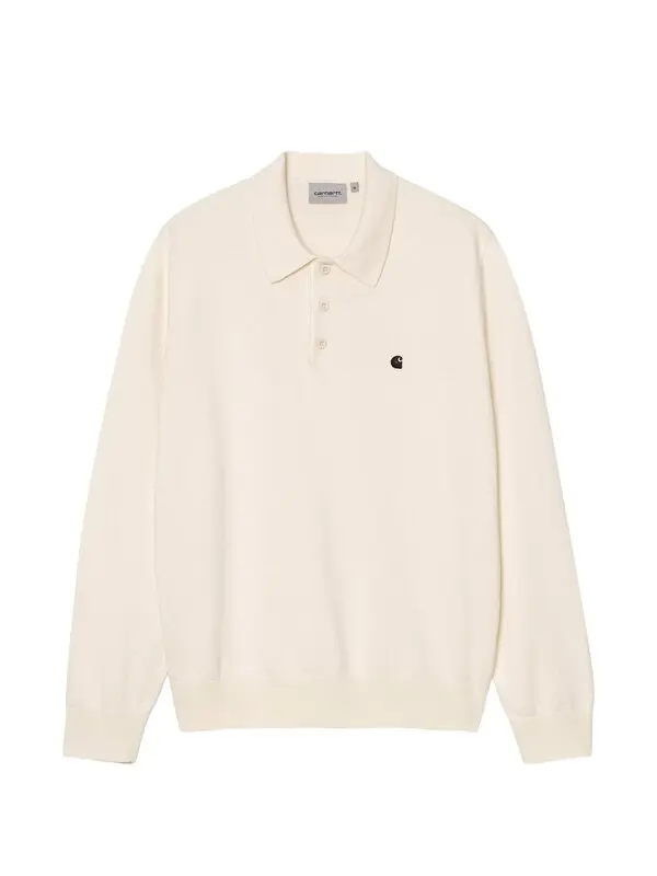 Carhartt Work In Progress Madison Long Sleeve Polo - Cinrsblack