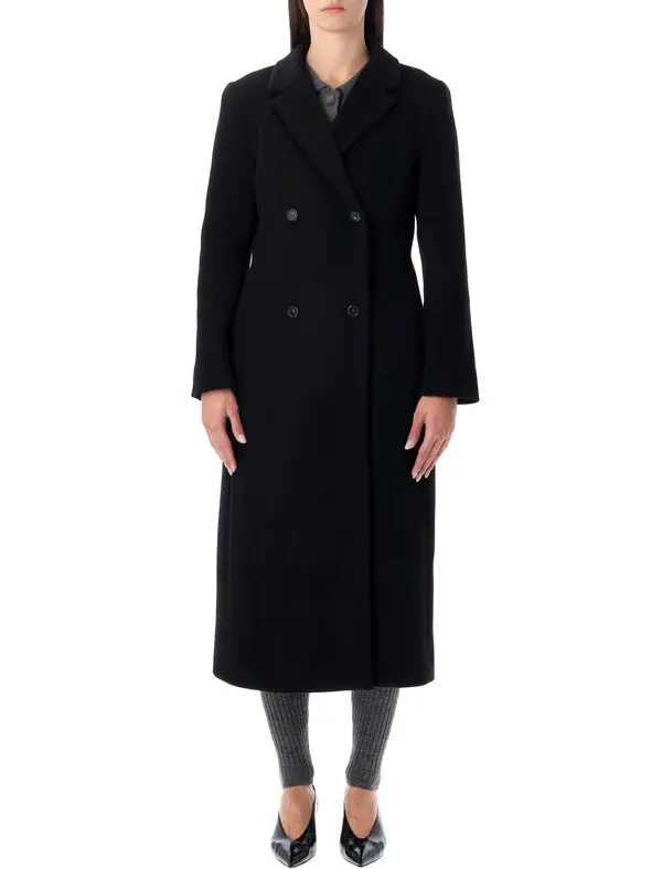 THE GARMENT Clooney Wool Blend Coat - Black