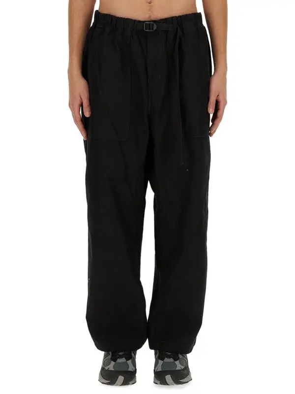 Carhartt Work In Progress Belted Cotton Trousers - Black