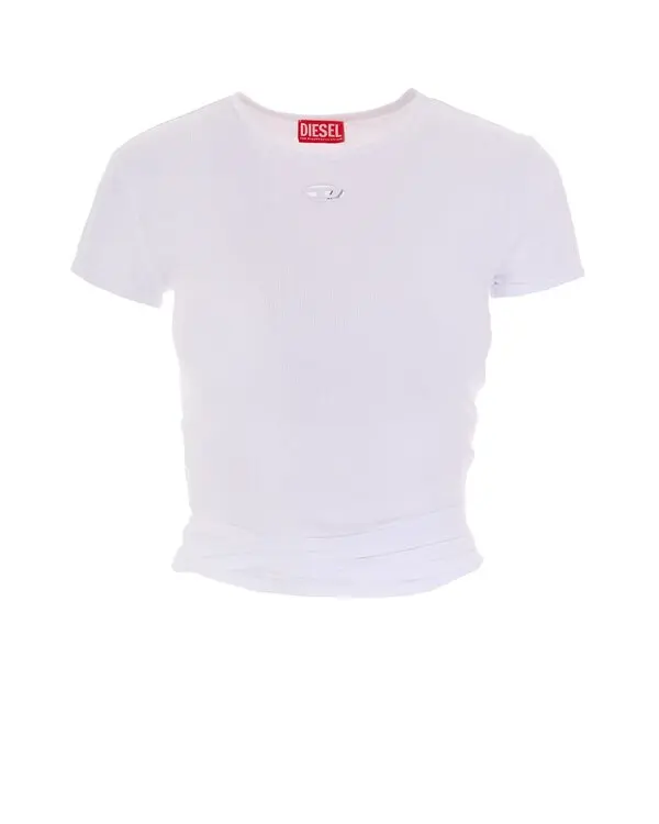 DIESEL® Classic Fit Essential T-shirt - Bianco