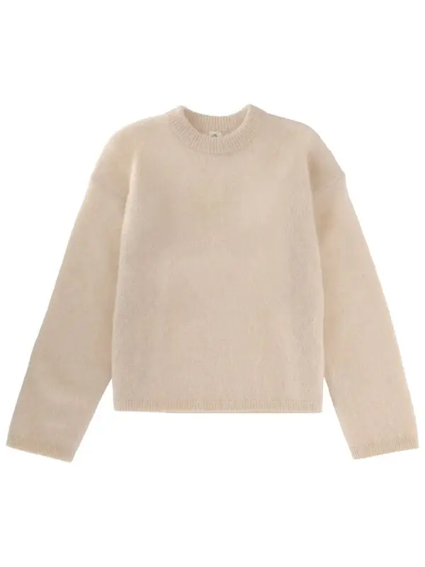 THE GARMENT Mohair Blend Crewneck Sweater - Ivory