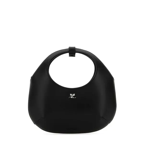 COURREGES Mini Handbag - Black