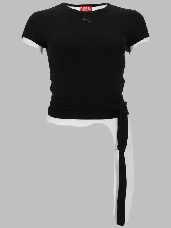 DIESEL® Slim Fit Ribbed T-shirt