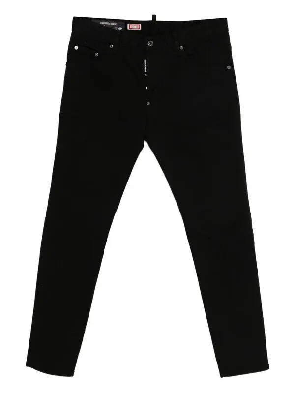 Dsquared2 Skater Button-up Jeans - Black
