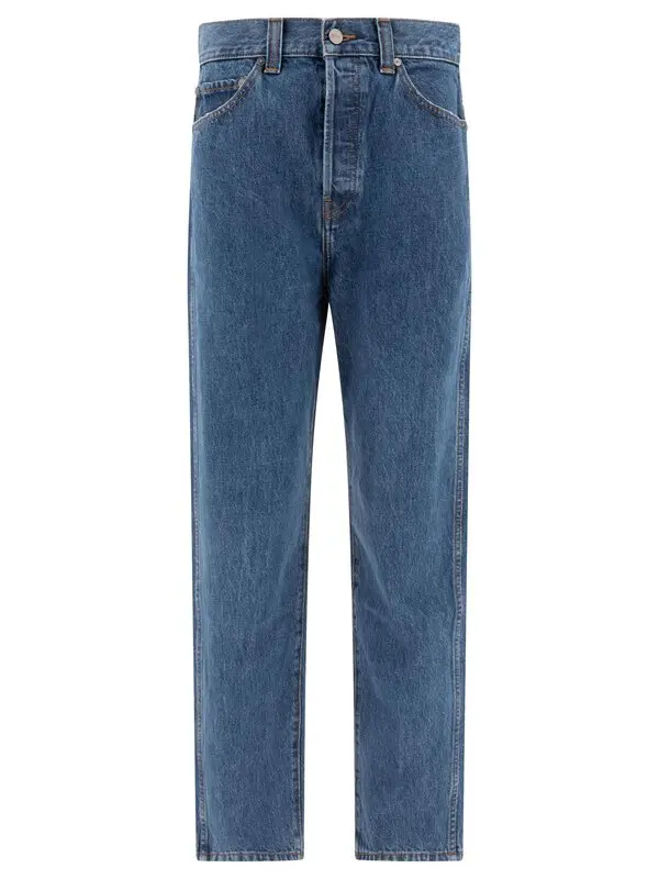 Khaite Corben Low-rise Jeans - Blue