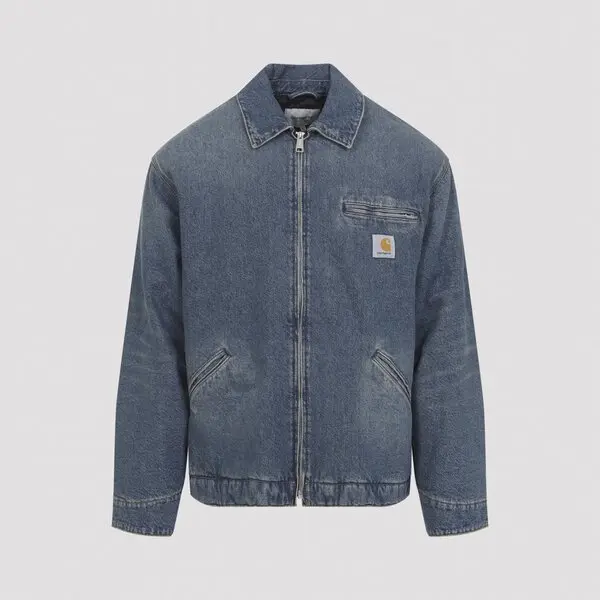 Carhartt Work In Progress Og Detroit" Denim Jacket - Blue