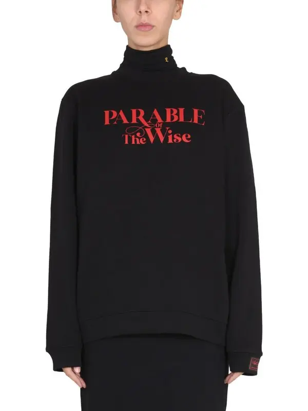 Raf Simons Grimcrawler High Neck Sweatshirt