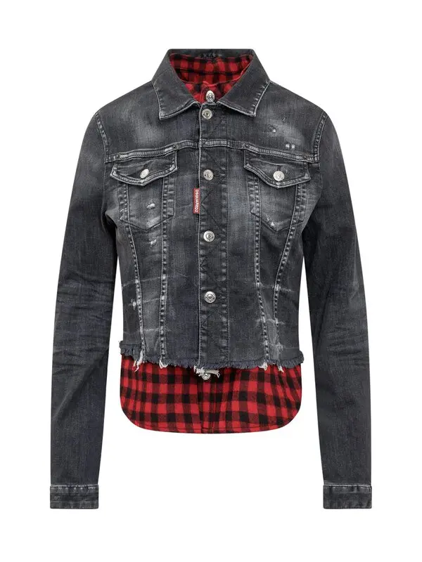 Dsquared2 Sleek Modern Jacket - Nero