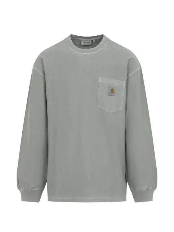 Carhartt Work In Progress Loose Pocket T-shirt Long Sleeve - Green