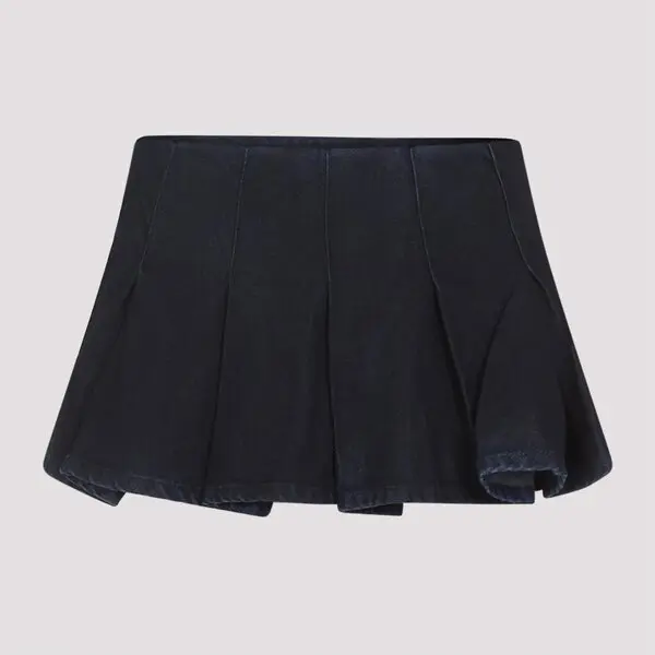 DIESEL® Pleated Mini Skirt - Blue