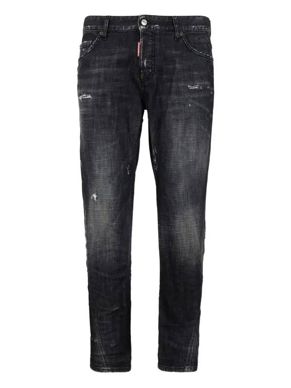 Dsquared2 Fog Wash Slim Twist Jeans