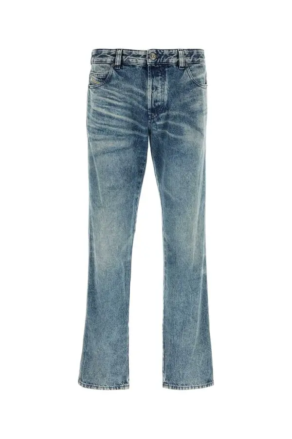 DIESEL® Wide-leg Trousers - Light Blue