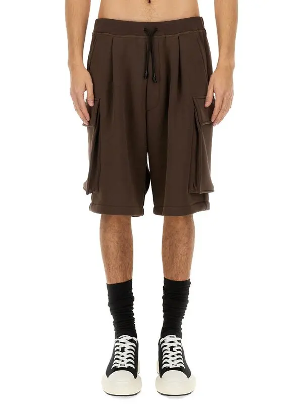 Dsquared2 Icon New Generation Balloon Cargo Shorts - Brown