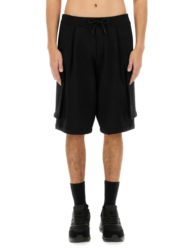 Dsquared2 Icon New Generation Balloon Cargo Shorts - Black