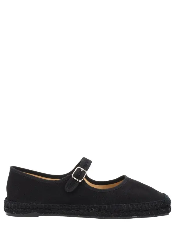 CastaÑer Canvas Espadrille Mary Jane Flats