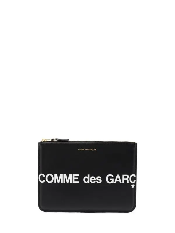Comme Des Garçons Huge Logo Pouch