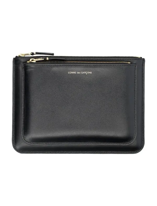 Comme Des Garçons Calfskin Wallet - Black
