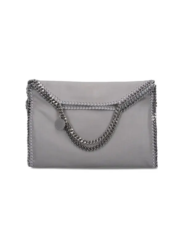 Stella McCartney Falabella Fold-over Tote - Grey