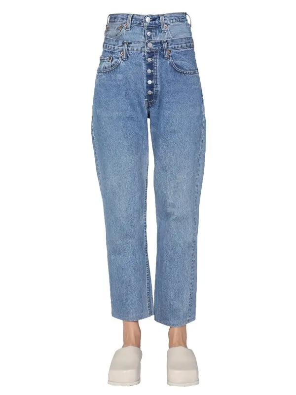 1/OFF PARIS Double Waist Jeans