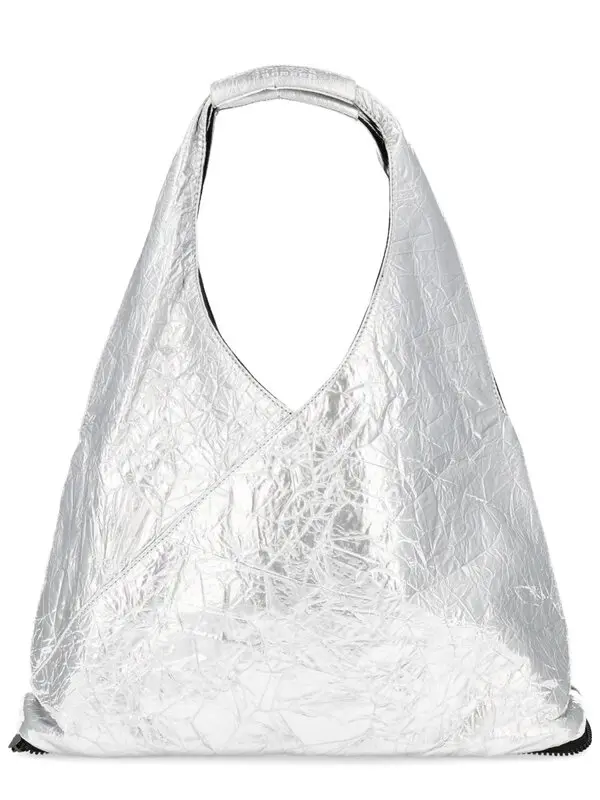 MAISON MARGIELA Mini Foldable Handbag 47 Cm X 38 Cm X 17 Cm - Silver