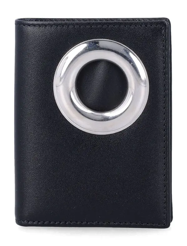 Comme Des Garçons Leather Wallet Compact Design