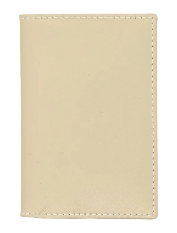 Comme Des Garçons Classic Bifold Wallet 10.5 Cm X 7 Cm - Beige