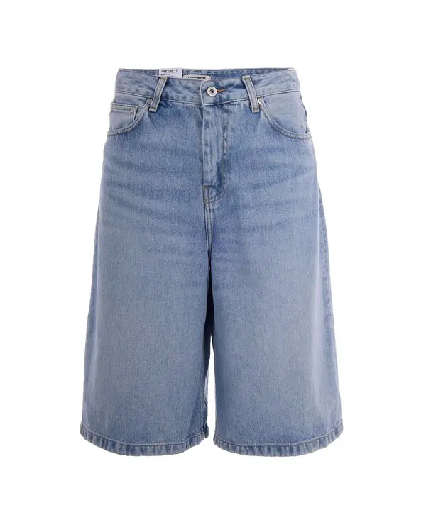 Carhartt Work In Progress Denim Culotte Shorts - Blue