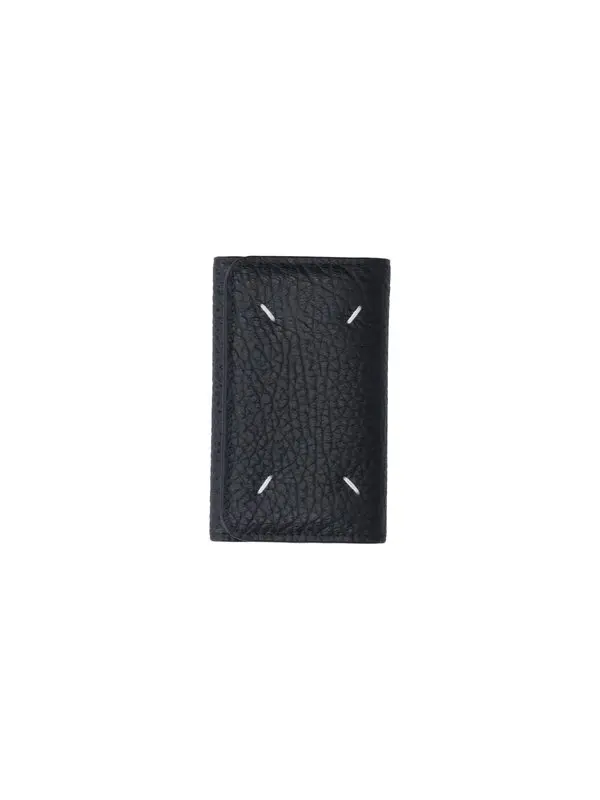 MAISON MARGIELA Four Stitches Key Holder - Black
