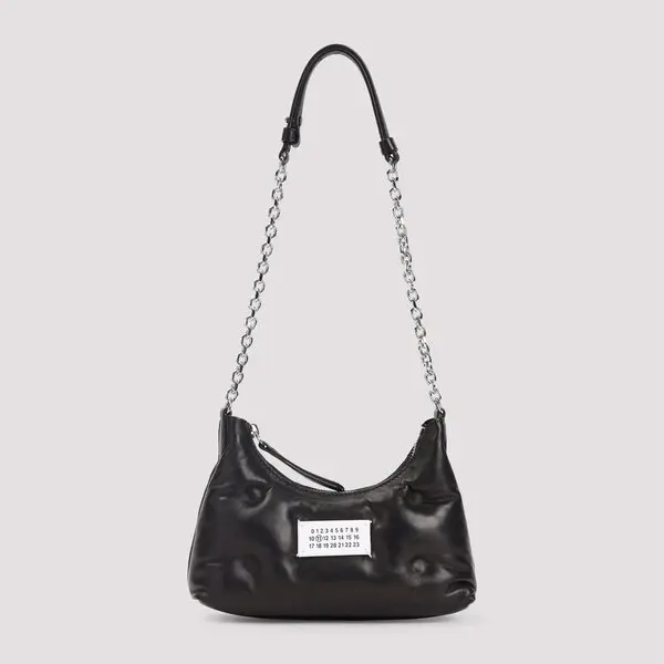 MAISON MARGIELA Glam Slam Hobo Micro Shoulder Bag - Black