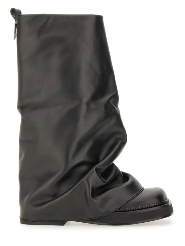 Attico Combat Boot "robin" Stylish Footwear - Black