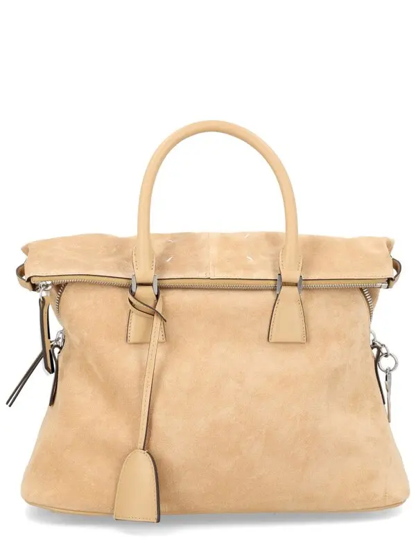 MAISON MARGIELA 5ac Soft Medium Bag - Beige