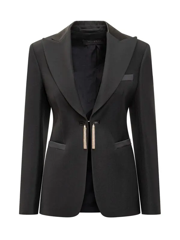Max Mara Elegant Virgin Wool Blazer