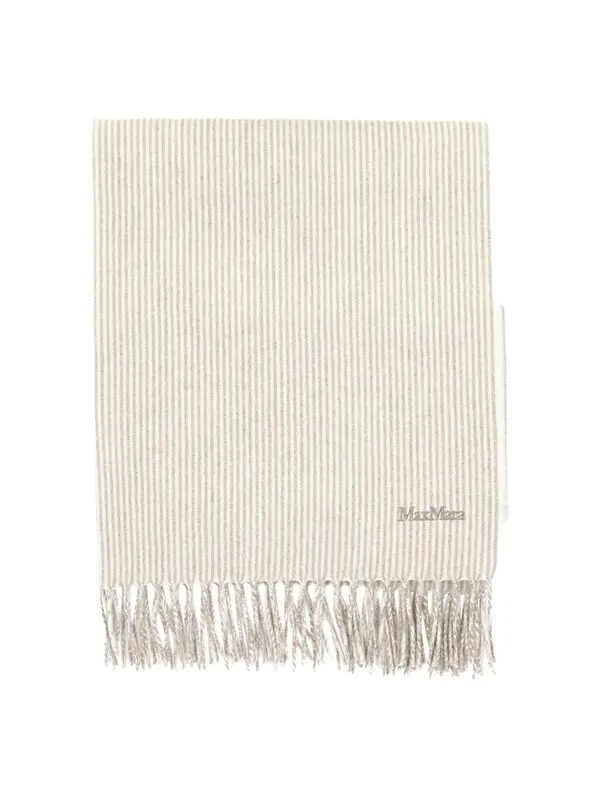 Max Mara Chic Cashmere Scarf - Beige